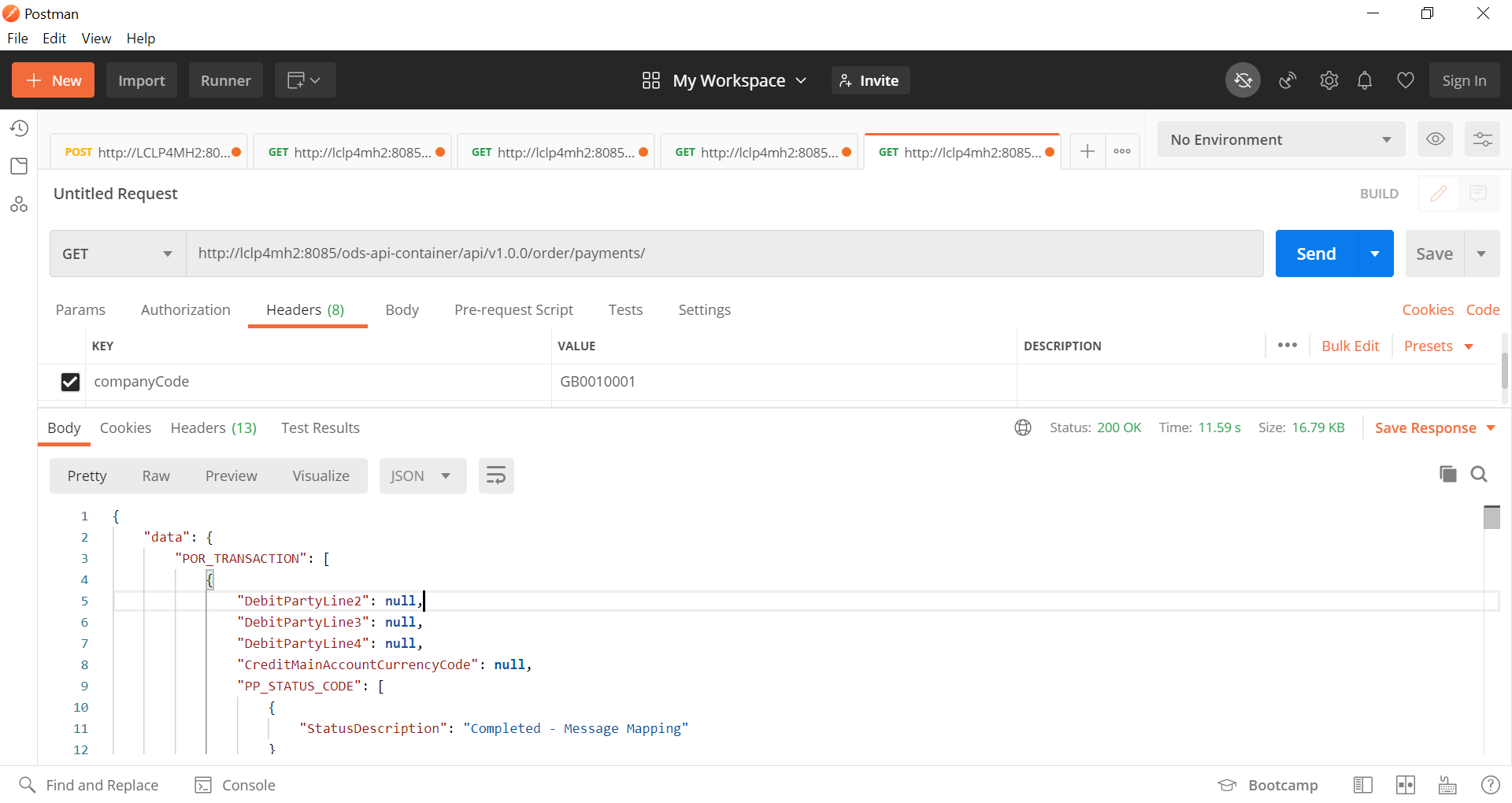 Using Transact Data Hub