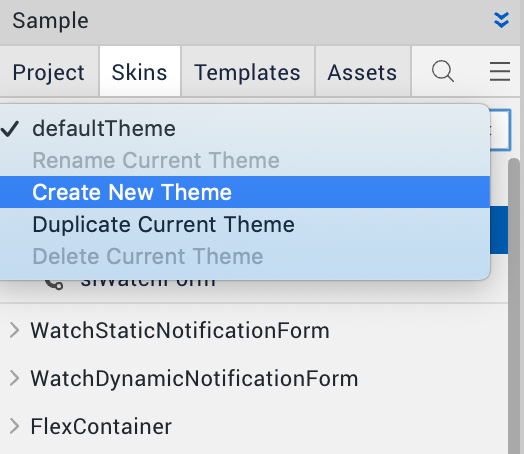 How to Customize an Application with Themes and Skins … Even at Run-time