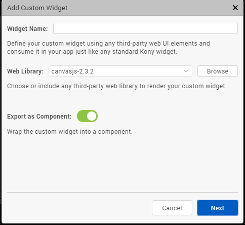 Custom Widget for SPA and Desktop Web in V9