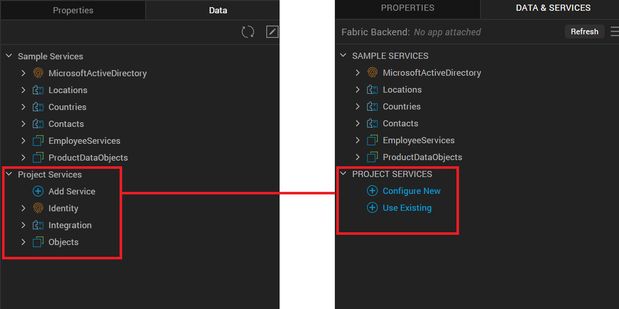 Comparing UI - Visualizer V8 and V9