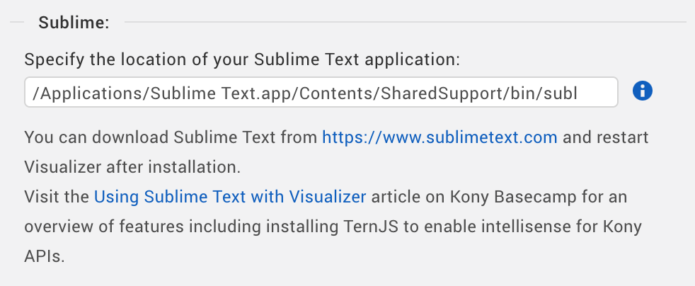 Using Sublime Text with Visualizer
