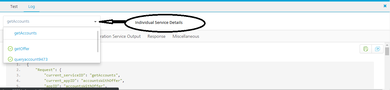 Testing of Services from Kony Fabric Console