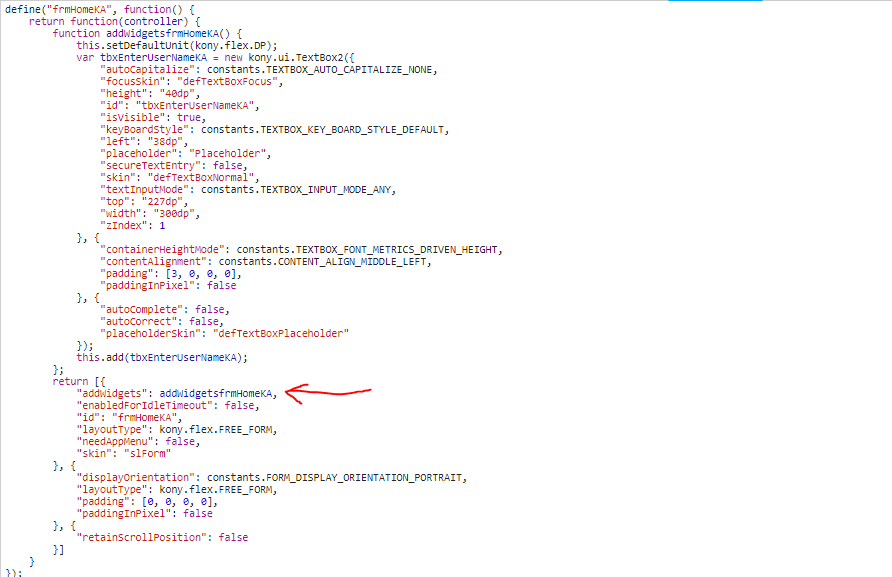 How Kony SPA Renders Widgets Under the Hood