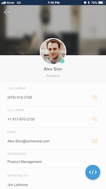 Employee Directory Sample App