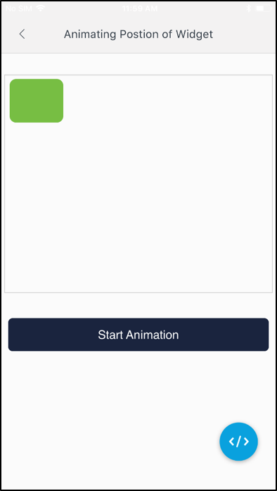 Kony Animations Feature App