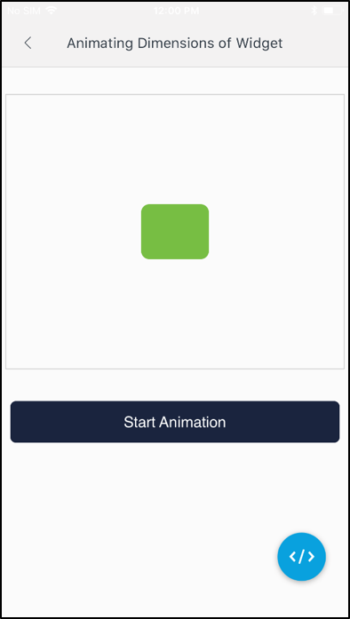 Kony Animations Feature App