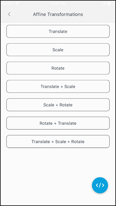Kony Animations Feature App