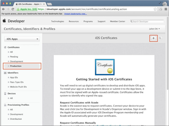 Getting Started with Apple Certificates