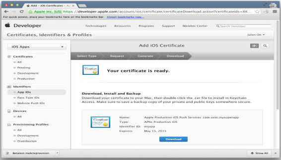 Getting Started with Apple Certificates