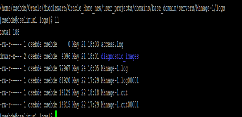 Fabric 8.x Installation on a WebLogic Cluster Setup on Linux Nodes