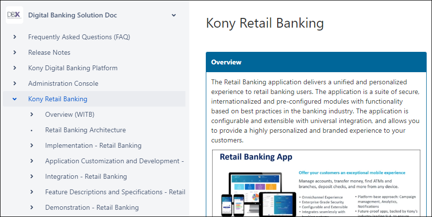 Know your app series: Retail Banking