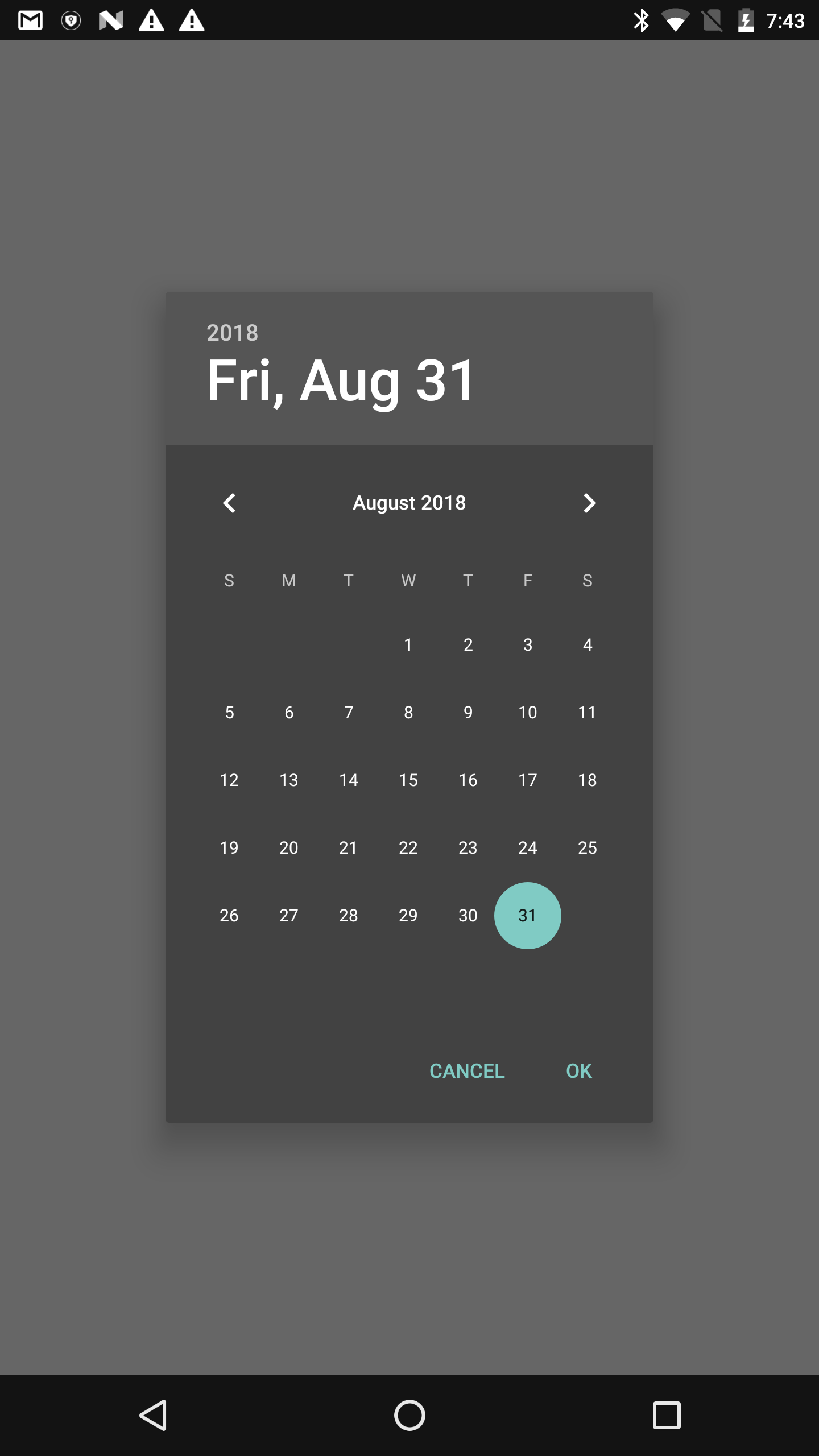 Calendar Widget UI Modification