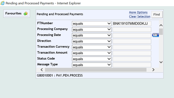 How to:Screening TPH Transactions from T24 on FCM