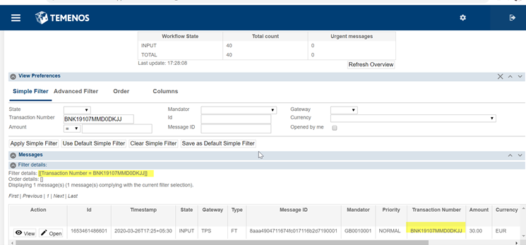 How to:Screening TPH Transactions from T24 on FCM
