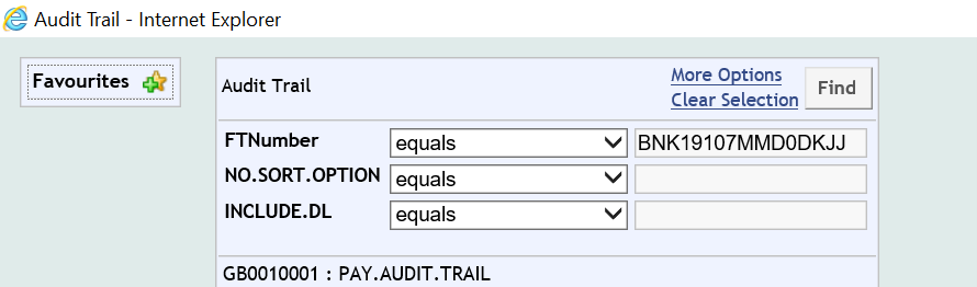 How to:Screening TPH Transactions from T24 on FCM