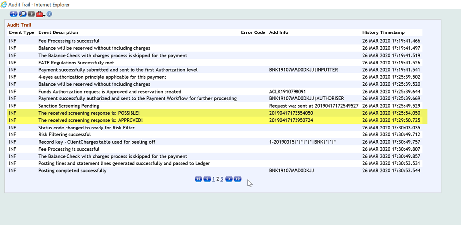 How to:Screening TPH Transactions from T24 on FCM