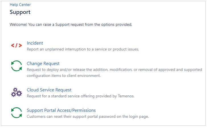 How to Create a Support Ticket/ Incident