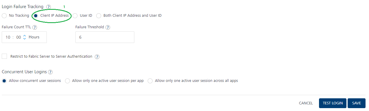 Identity Login Failure Tracking
