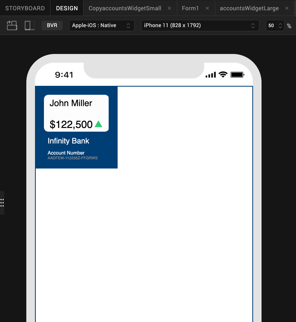 Designing Widgets for iOS using Quantum