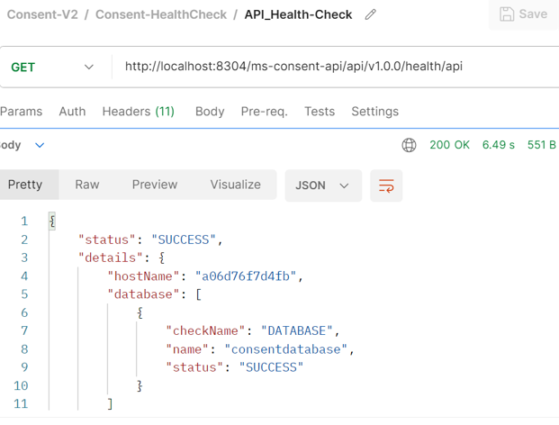 Steps to change the Database name used in Microservice