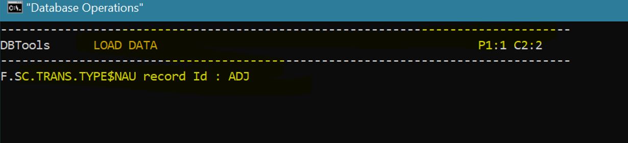 Dbtools Command Extracting Table Data And Loading Into Your Db Livenau Table 1905