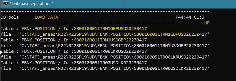 Dbtools Command Extracting Table Data And Loading Into Your Db Live 8724